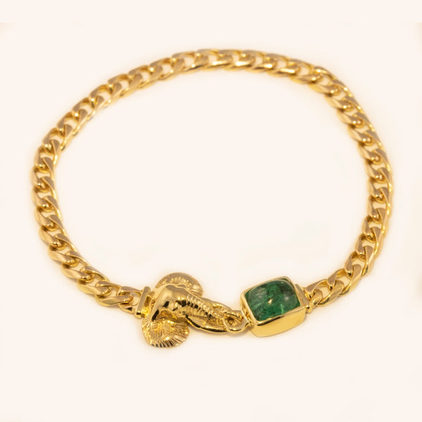 Emerald Elephant Bracelet – Jewel Of Africa